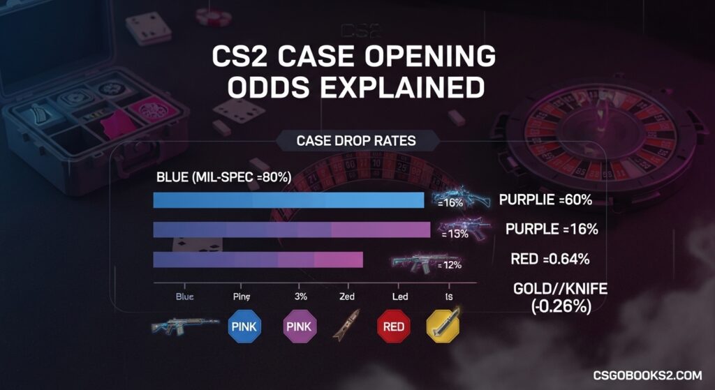 CS2 Case Opening Odds Explained (June 2026) Complete Guide
