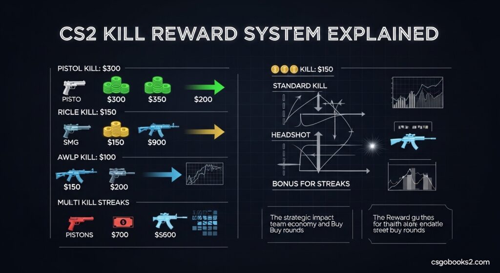 CS2 Kill Reward System Explained (May 2026) Economy Guide