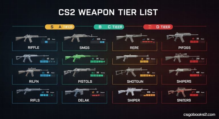 CS2 Weapon Tier List (May 2026) Complete Meta Guide