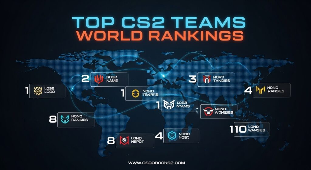 Top CS2 Teams World Rankings (May 2026) Complete Guide