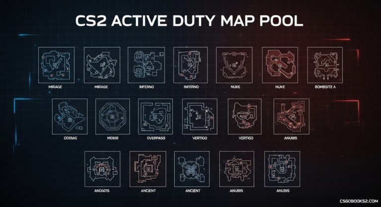 CS2 Active Duty Map Pool (June 2026) Guide to All Competitive Maps